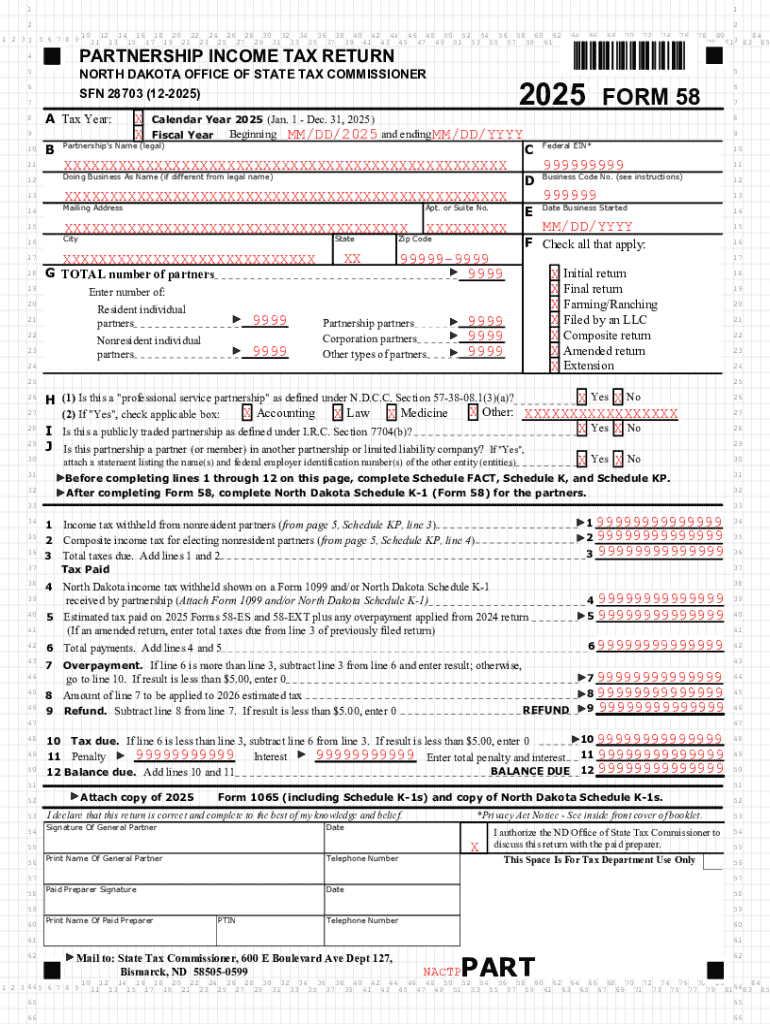 Fillable Online Form 58 2025 Vendor. Form 58 2025 Vendor Fax Email ...