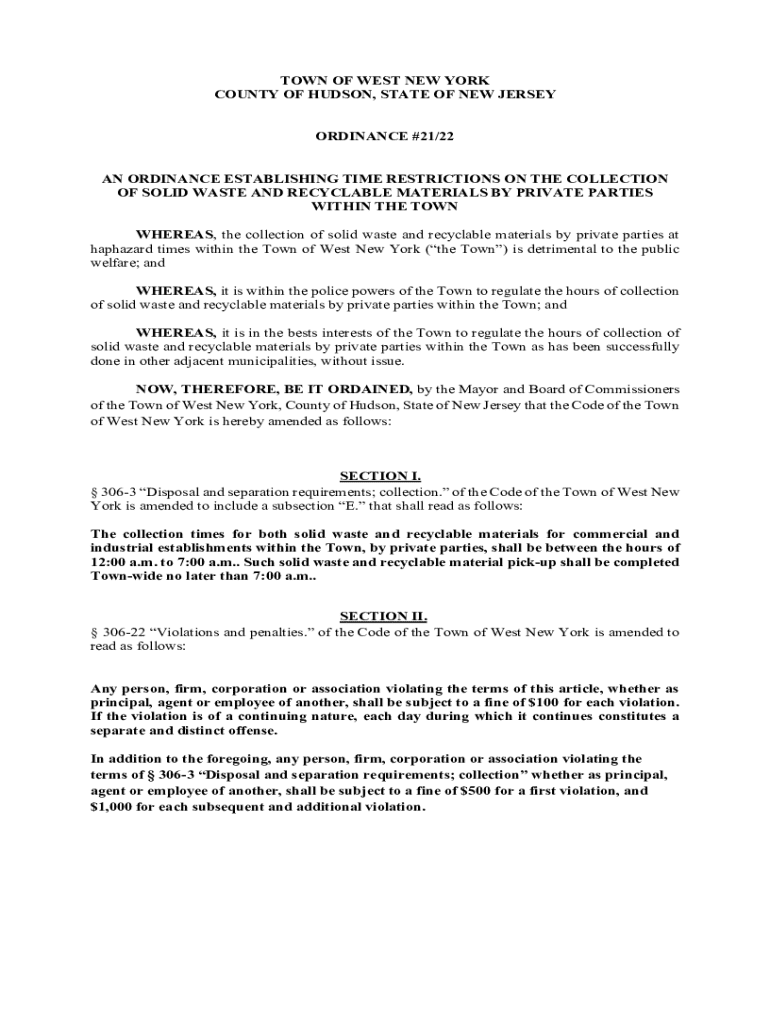 Fillable Online NYC Solid Waste Management Plan 2026 Attachment A Fax Email Print - pdfFiller