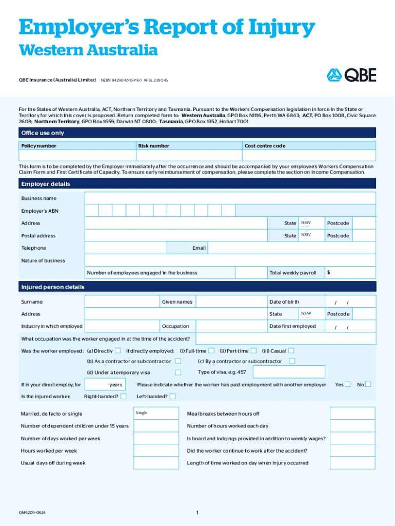 Fillable Online Employers-Report-Claim-Form.pdf Fax Email Print - pdfFiller