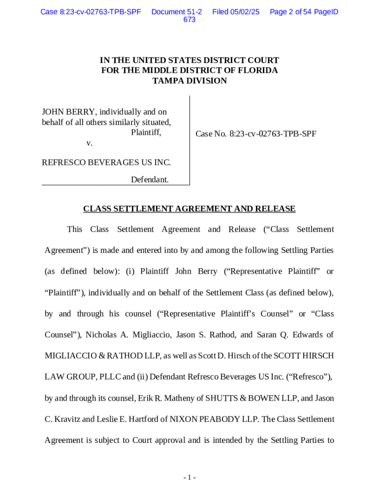 Fillable Online December 4, 2025. BAS CLAIM 1 SETTLEMENT OVERVIEW Fax Email Print - pdfFiller