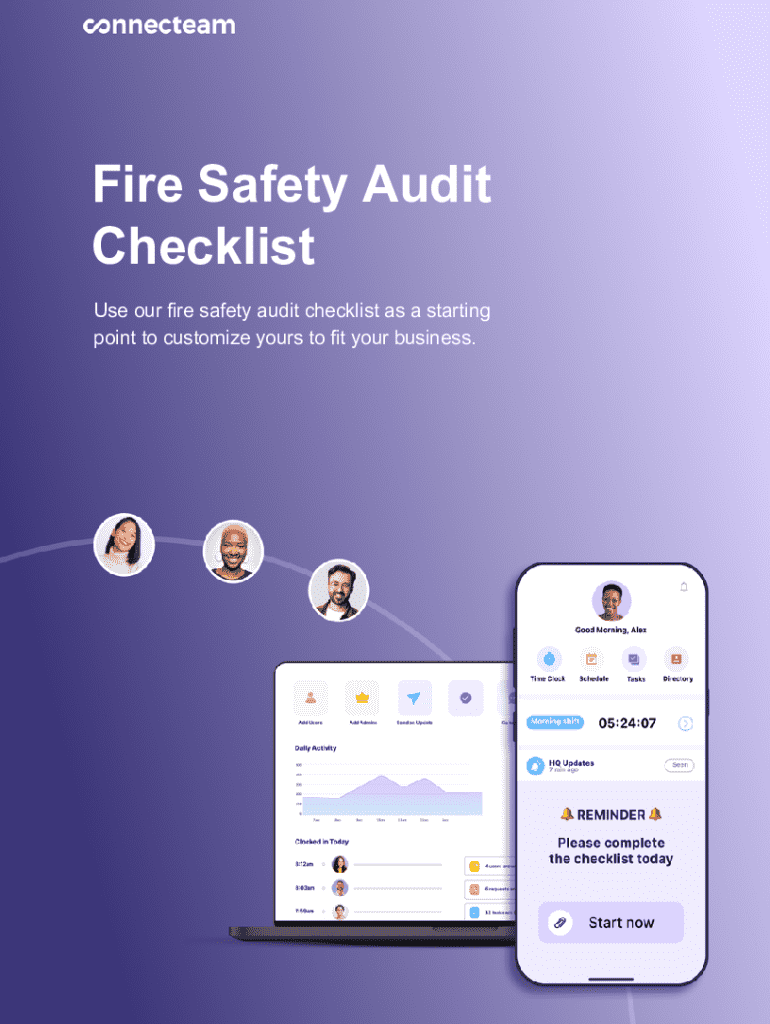 Fillable Online FIRE SAFETY AUDIT CHECKLISTFree Template Fax Email ...