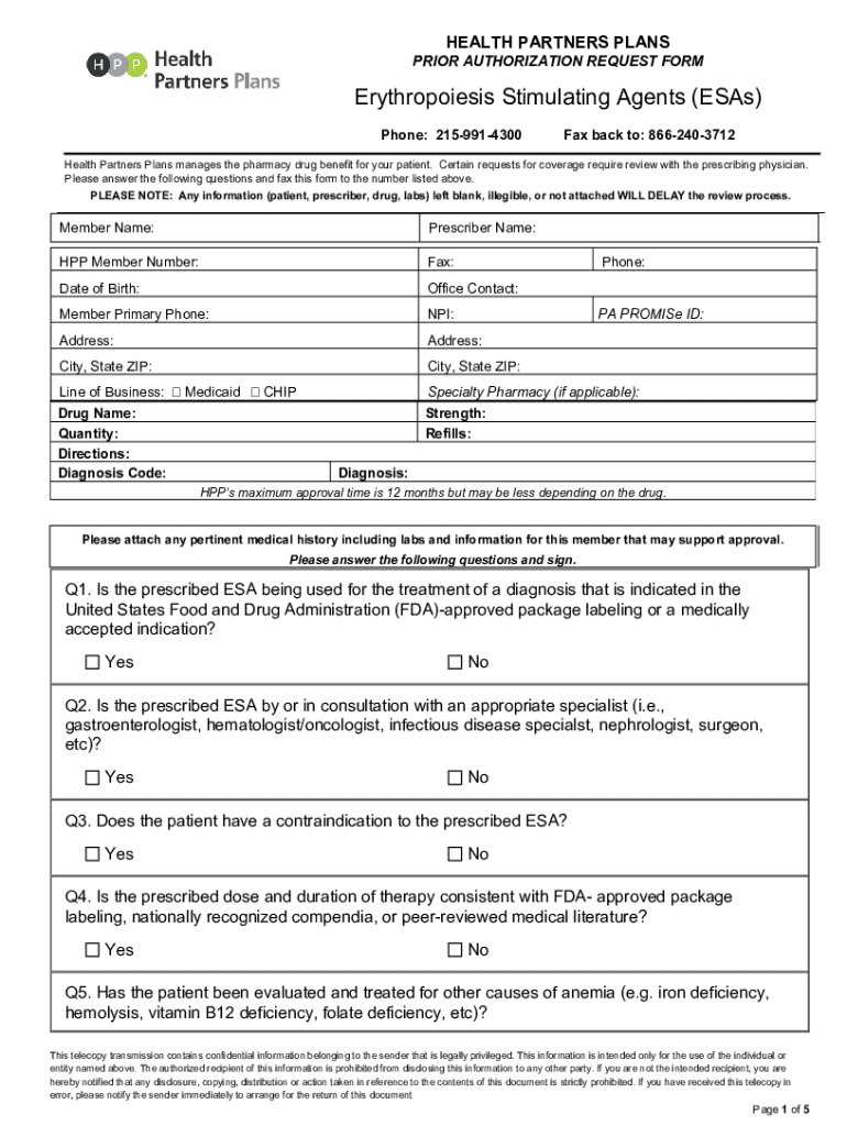 Fillable Online PDF: Pharmacy Exception/Prior Authorization Form Fax Email Print - pdfFiller