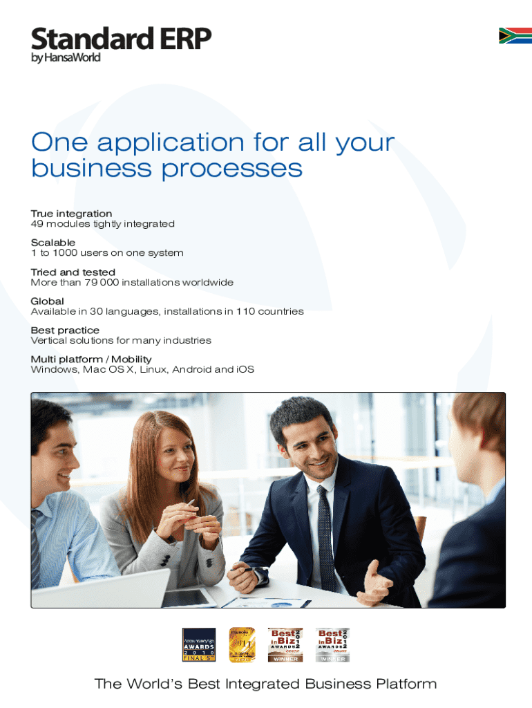 Fillable Online What are ERP modules and how do they work? Fax Email Print - pdfFiller