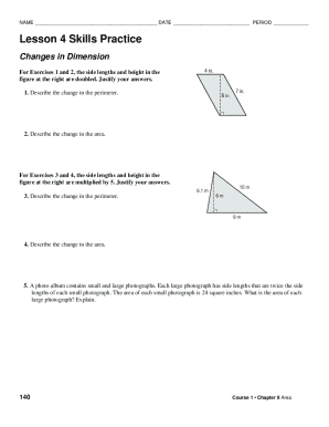 Lesson 4 Homework Practice - Blank Fillable Template | Fill Out, Print ...