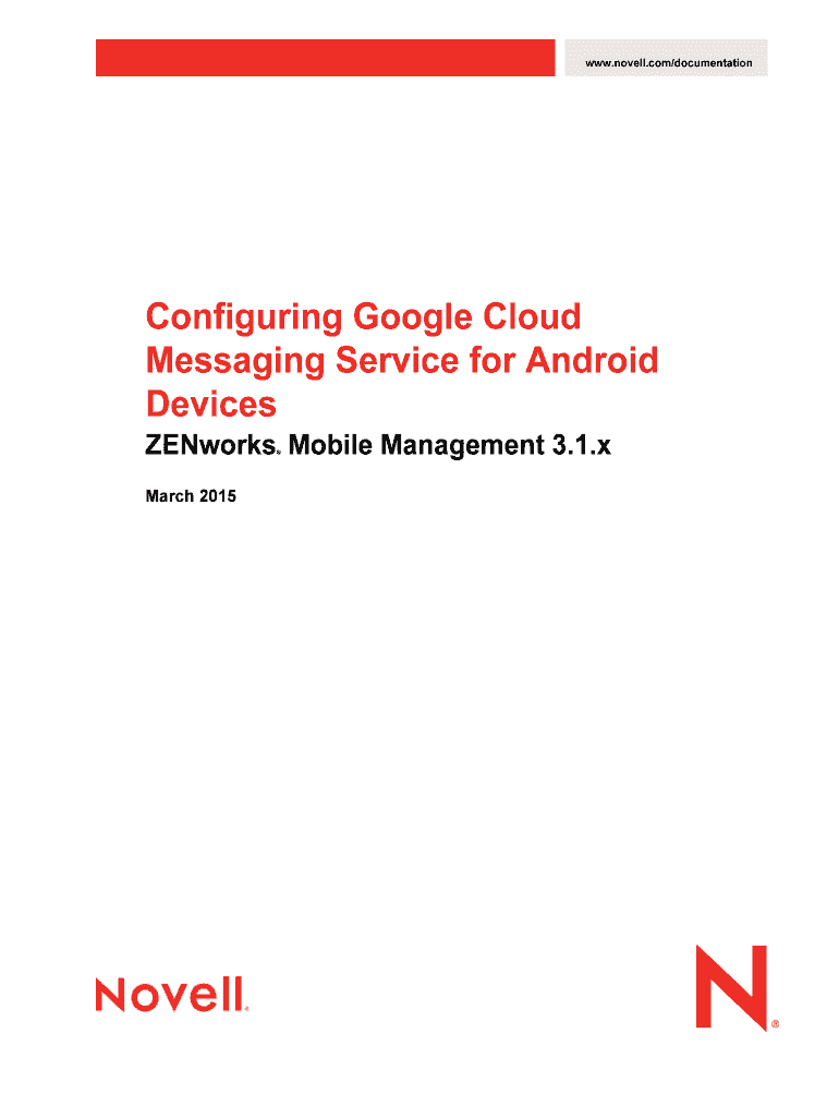 Fillable Online Configuring Google Cloud Fax Email Print - pdfFiller