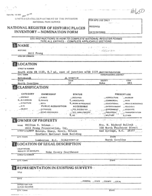 Fillable Online hpo ncdcr Red Springs, N .. C. 28377. - North Carolina ...