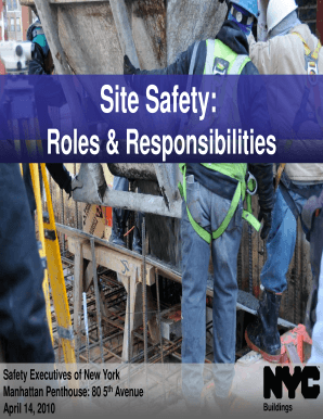 Fillable Online Site Safety: Fax Email Print - pdfFiller