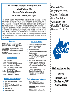 Fillable Online wvssac 2015Brochure - wvssac Fax Email Print - pdfFiller