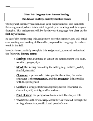 Fillable Online bsd405 The Ransom of Mercy Carter - bsd405 Fax Email ...