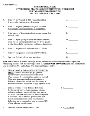 Fillable Online State Withholding Allowance Certificate List - CAPS Fax ...