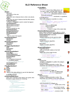 Fillable Online download osgeo SLD Reference Sheet Fax Email Print - pdfFiller