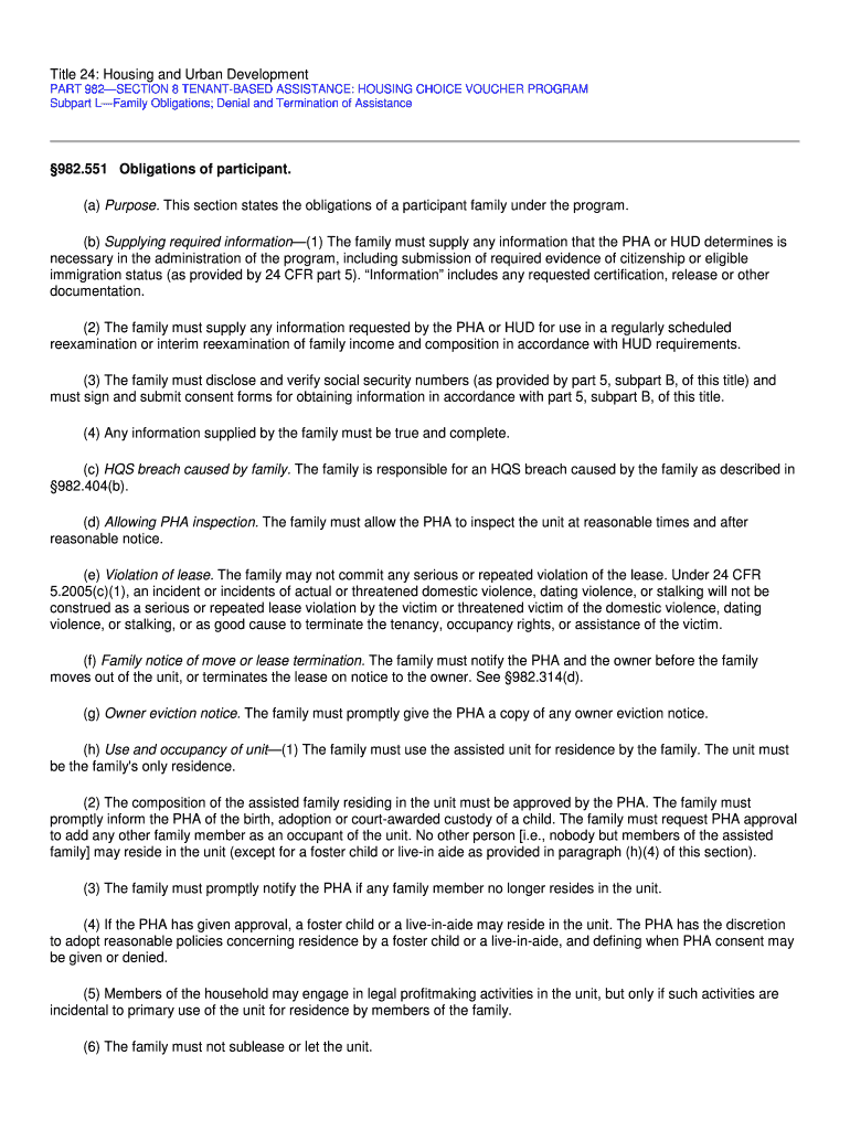 Fillable Online Title 24: Housing and Urban Development Fax Email Print ...