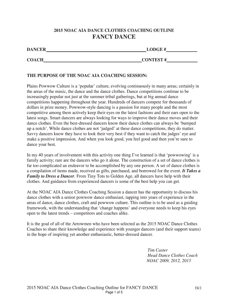 Fillable Online FANCY DANCE Fax Email Print - pdfFiller