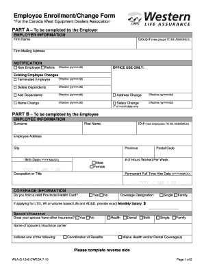 Wla G 1240 7 10 - Fill Online, Printable, Fillable, Blank | pdfFiller