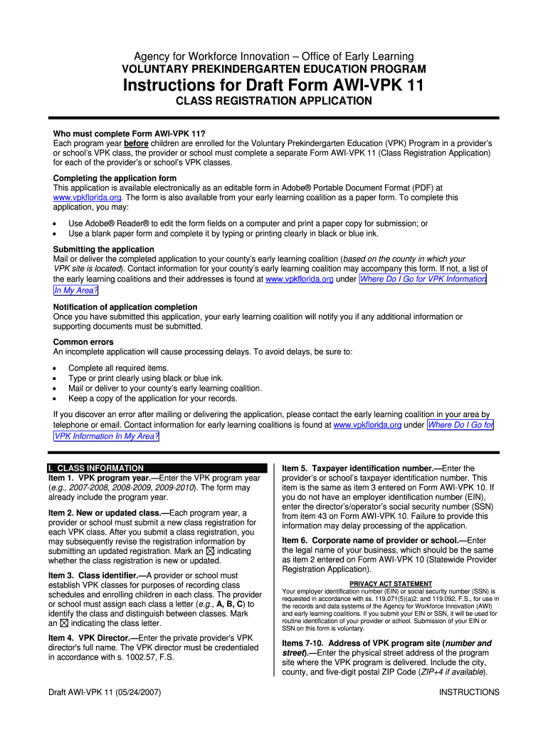 Fillable Online CLASS REGISTRATION bAPPLICATIONb Fax Email Print ...