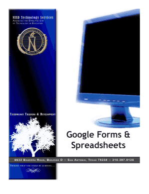 Fillable Online nisd Training Guide Template Fax Email Print - pdfFiller