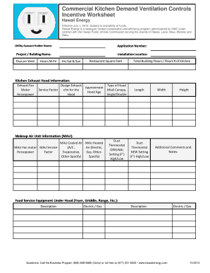 Fillable Online Commercial Kitchen Demand Ventilation Controls ...