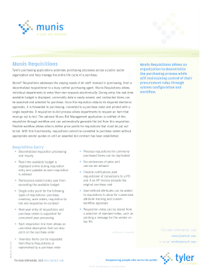 Fillable Online Munis Requisitions Fax Email Print - pdfFiller