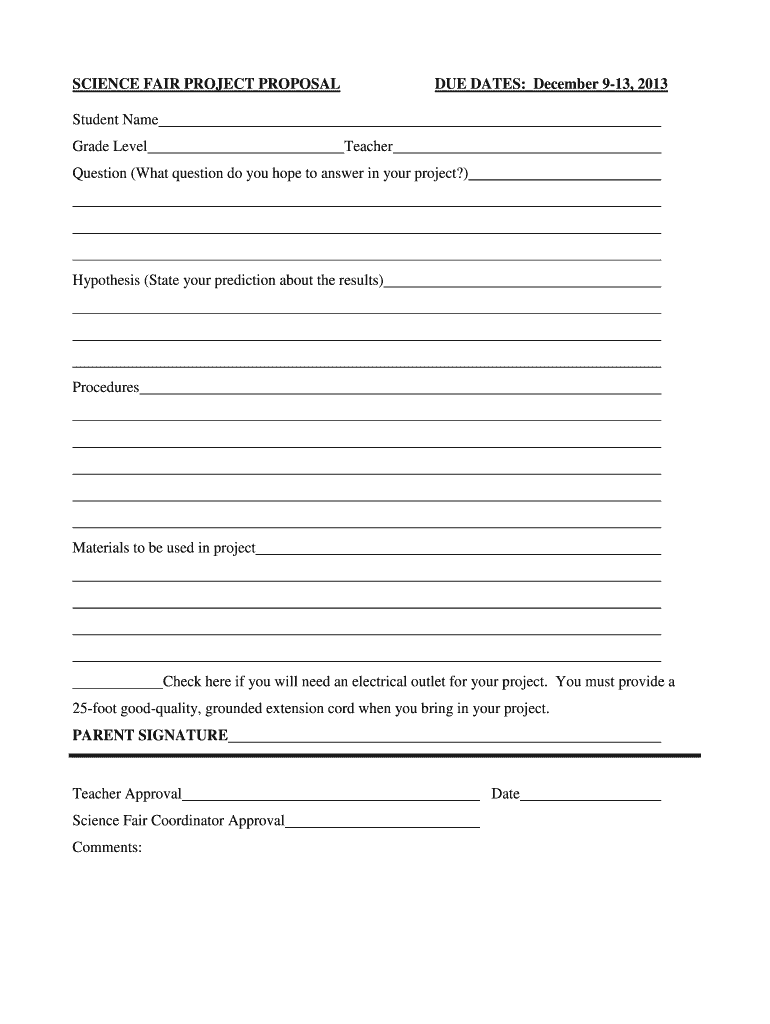 Fillable Online Project proposal bformb Fax Email Print - pdfFiller