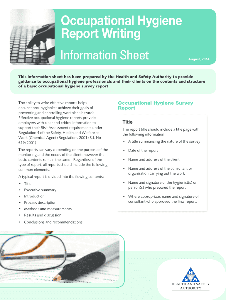 Fillable Online Occupational Hygiene Fax Email Print - pdfFiller