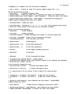 Fillable Online R Exercise 2 Fax Email Print - pdfFiller