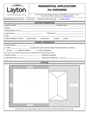 Layton City Chicken Ordinance - Fill Online, Printable, Fillable, Blank ...