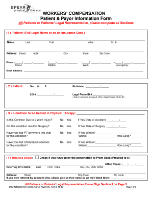 Fillable Online All Patients or Patient ParentGuardians please complete Sections 1 bb Fax Email ...
