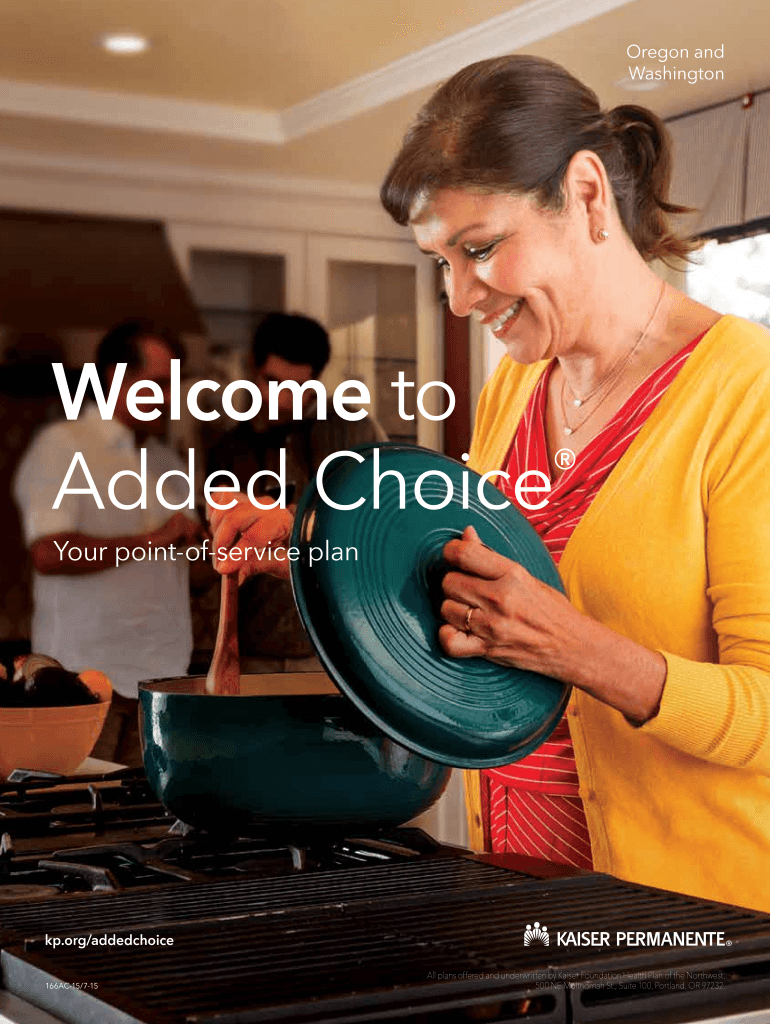 Fillable Online Added Choice Brochure (PDF) - kp.org - Kaiser ...