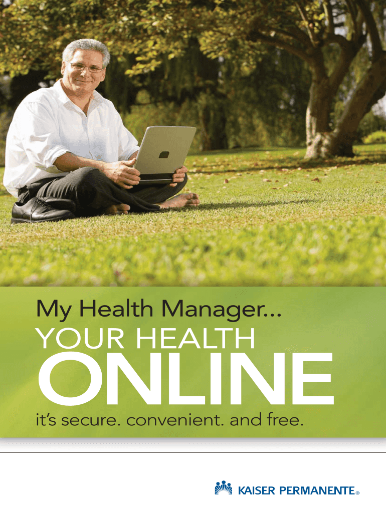 Fillable Online My Health Manager Fax Email Print - pdfFiller
