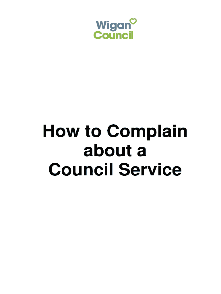 Fillable Online Formal Complaint Letter Template14+ Free Word, PDF ... Fax Email Print - pdfFiller