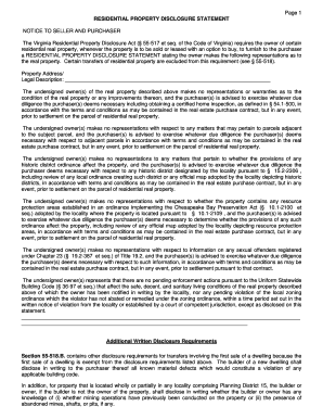 Fillable Online Residential disclosure form-1-1-08 Fax Email Print ...