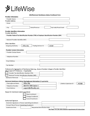 Fillable Online LIFEWISE HEALTH PLAN OF WASHINGTON (00430 ...