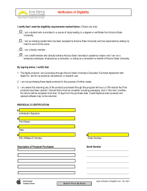 Fillable Online Verification of Eligibility Form v2 - EFollett Fax ...