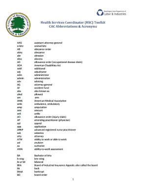 Fillable Online lni wa CAC Abbreviations & Acronyms Fax Email Print ...
