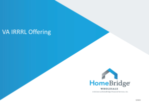 Fillable Online What is an IRRRL Fax Email Print - pdfFiller