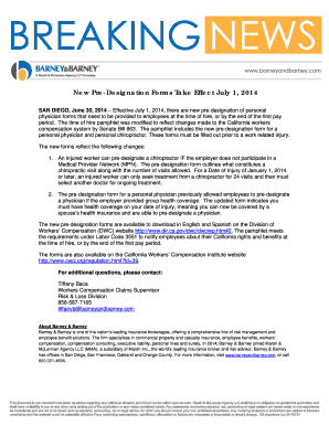 Fillable Online New Pre-Designation Forms 63014 Fax Email Print - pdfFiller