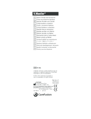 V Mueller Surgical Instruments Catalog Pdf - Fill Online, Printable ...