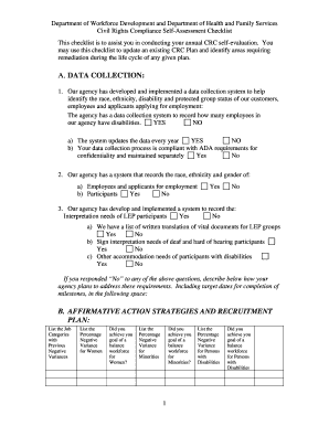Fillable Online ci mil wi Copy of Civil Rights Compliance Assessment ...