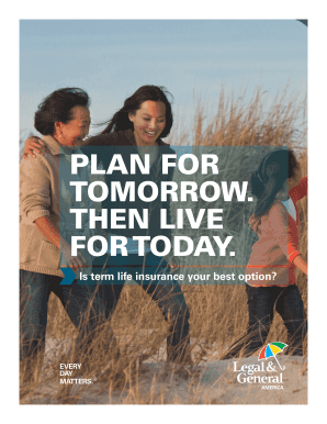 Fillable Online Plan for tomorrow then live for today - Banner Life ...