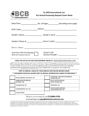 Bcb Paps Tracker - Fill Online, Printable, Fillable, Blank | pdfFiller