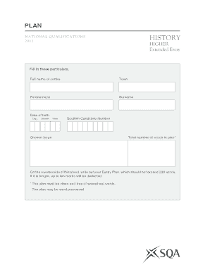 Fillable Online edubuzz Higher History Plans.2012.indd - SQA Fax Email ...