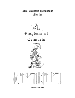 Fillable Online trimaris Target Archery Handbooke - Kingdom of Trimaris ...