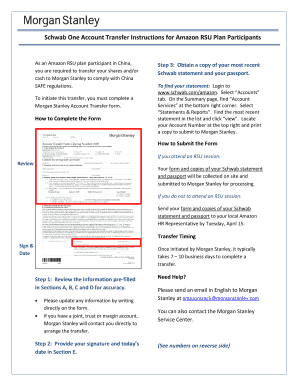 Fillable Online As an Amazon RSU plan participant in China, Fax Email ...