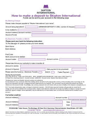 Fillable Online Account Nomination Form. Account Nomination form Fax ...
