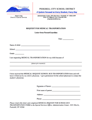 Fillable Online Medical Transportation Request Form Fax Email Print ...