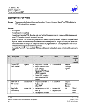 Fillable Online Process Enhancement Request Form Template 2doc Fax ...