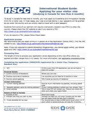 Fillable Online NSCC Guide for Initial Visitor Visa Application - NSCC ...
