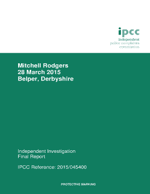 Fillable Online Final investigation report Fax Email Print - pdfFiller