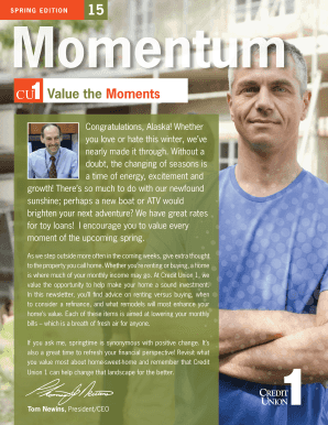 Fillable Online cu1 Value the Moments Fax Email Print - pdfFiller