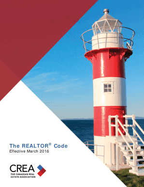 Fillable Online REALTOR Code - CREA Fax Email Print - pdfFiller